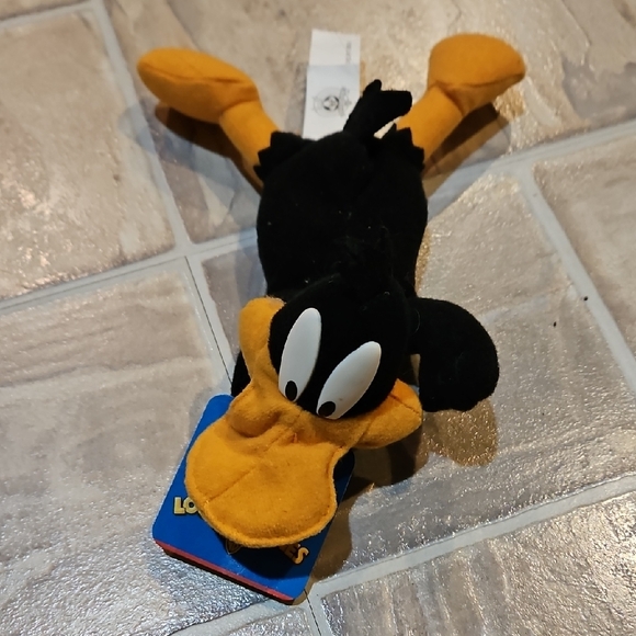 Warner Bros. | Toys | Looney Tunes Daffy Duck Plush Toy | Poshmark